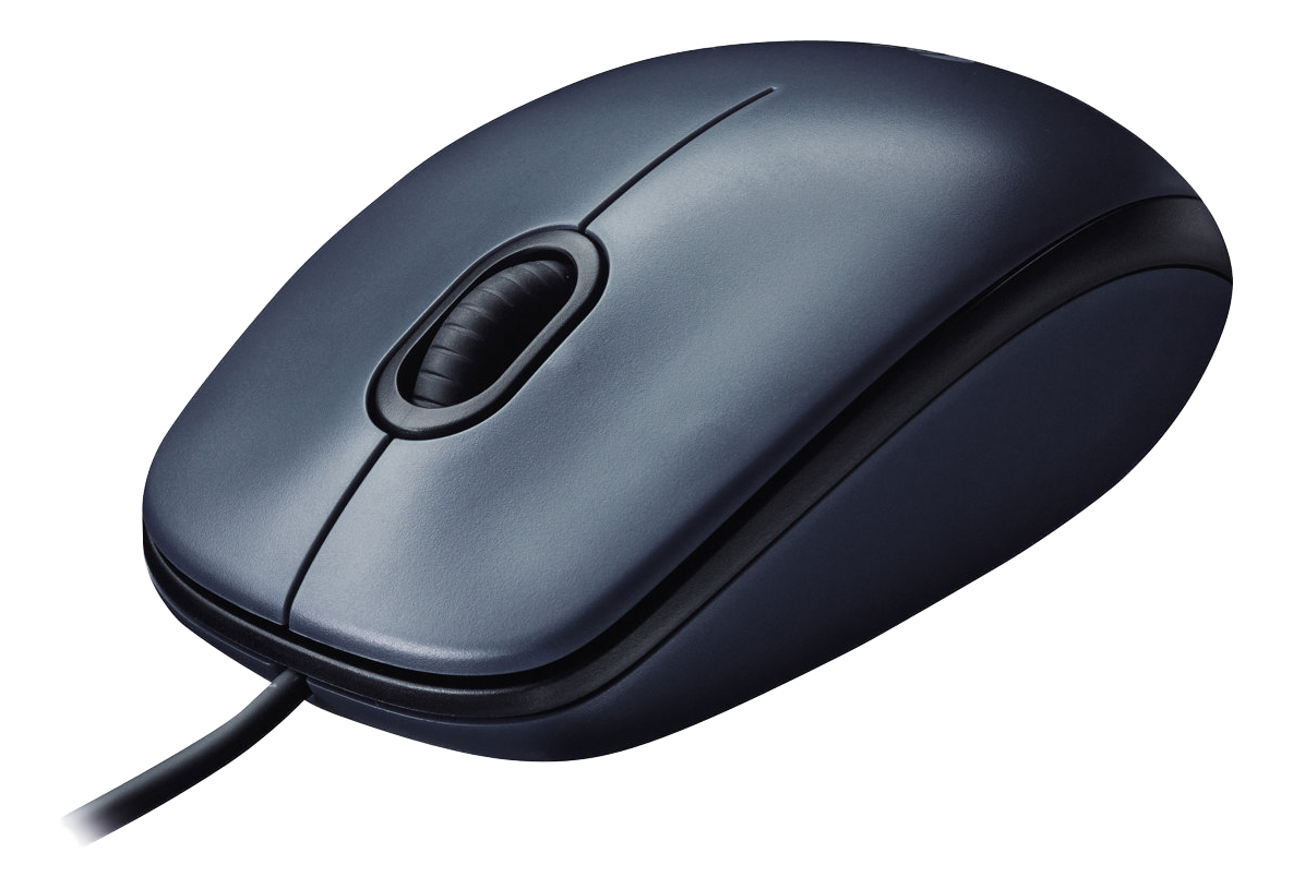 Logitech M100, 1000 dpi - Svart