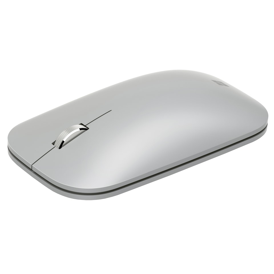 Microsoft Surface Mobile Mouse, 800 dpi, Bluetooth - Silver